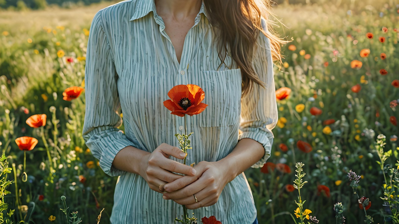 Download Woman, Poppy, Field. Royalty-Free Stock Illustration Image ...