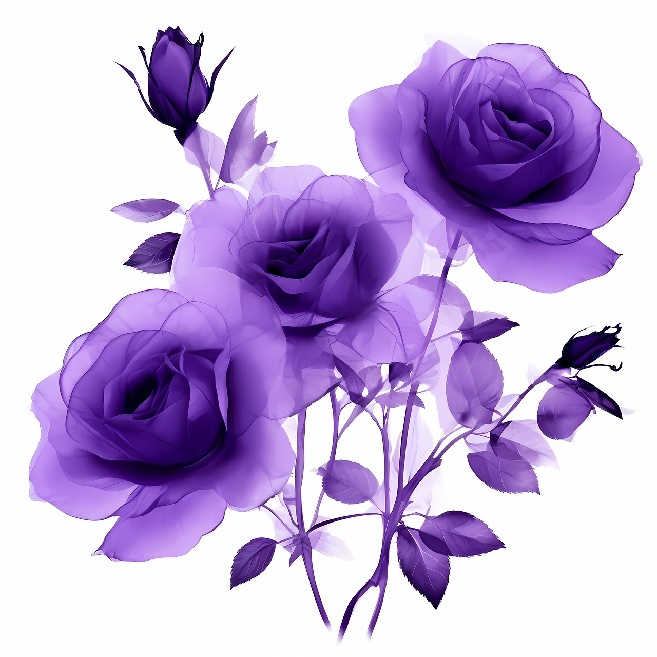 Download Fantasy, Roses, Flowers. Royalty-Free Stock Illustration Image ...