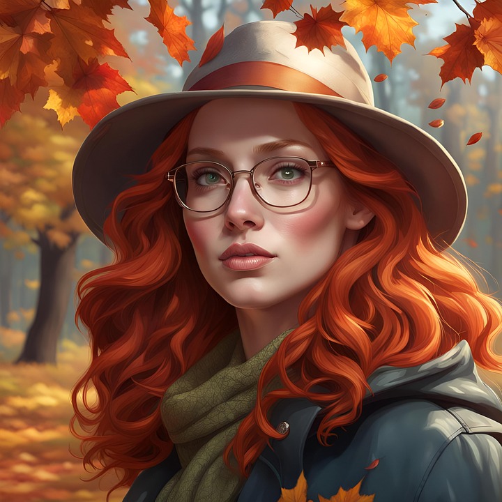Download Woman, Autumn, Season. Royalty-Free Stock Illustration Image ...