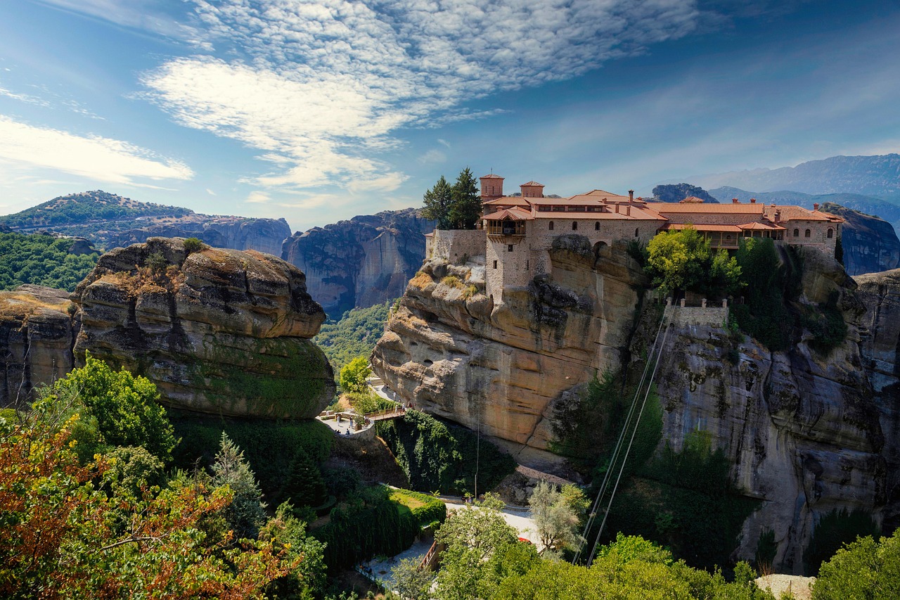 Meteora Grecia Monastero - Foto gratis su Pixabay
