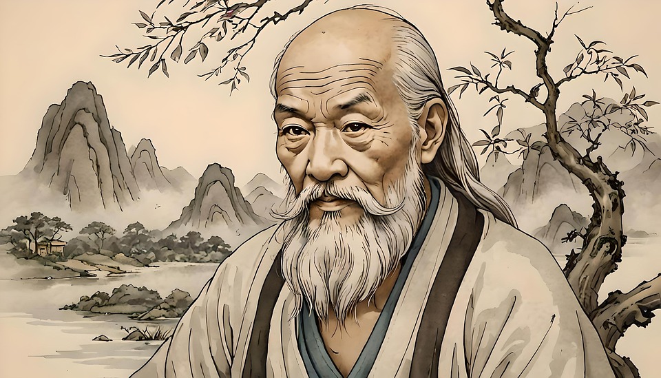 Filozof Chinez Laozi Tao Te Ching - Imagine gratuită pe Pixabay