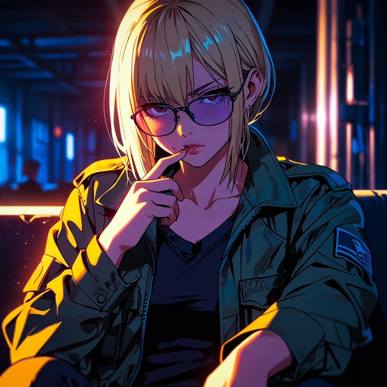 Download Girl, Military, Military Jacket. Royalty-Free Stock ...