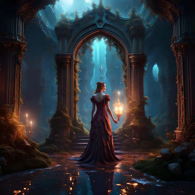 Download Ai Generated, Princess, Portal. Royalty-Free Stock ...