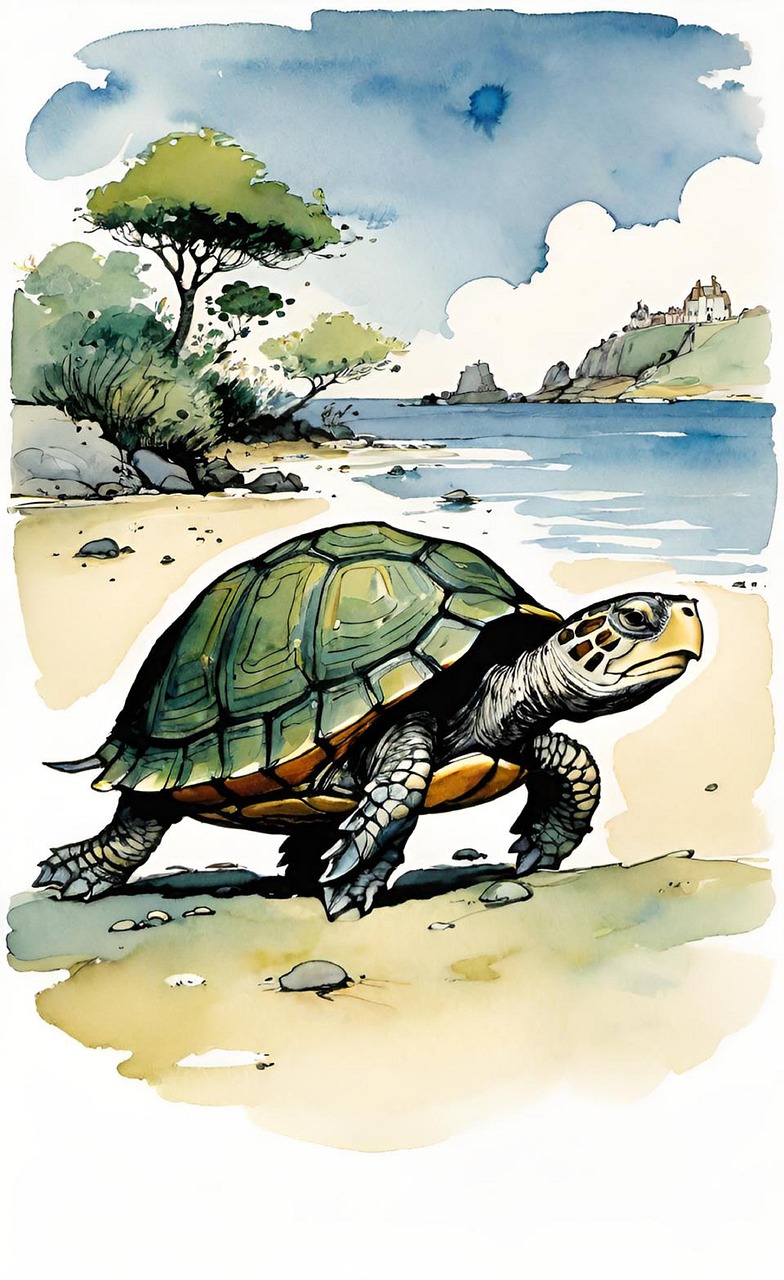 Download Tortoise, Nature, Animal. Royalty-Free Stock Illustration ...