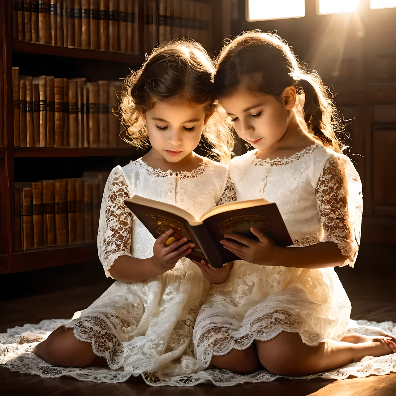 Download Children, Book, Reading. Royalty-Free Stock Illustration Image ...