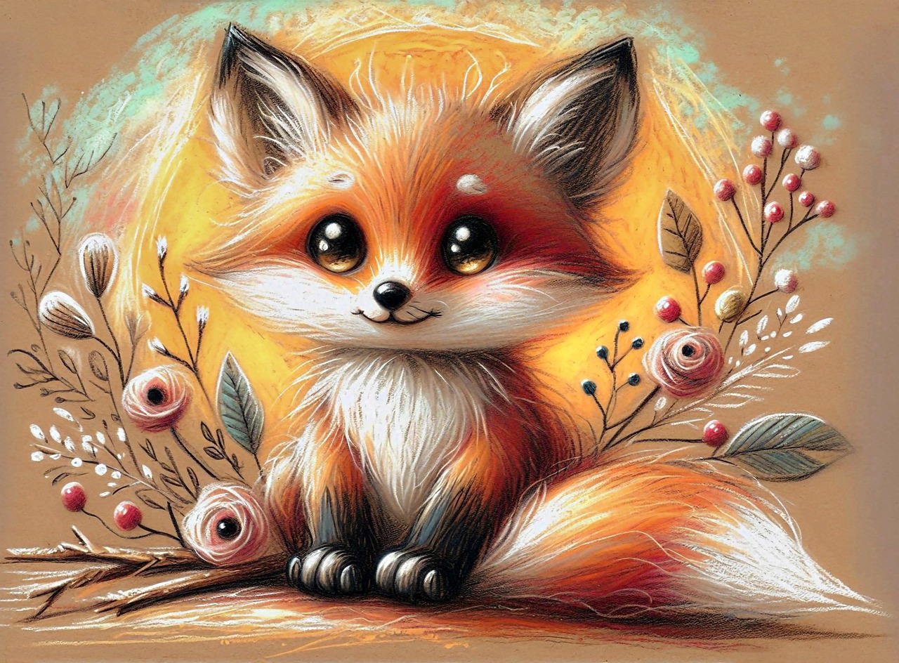 Download Ai Generated Fox Fluffy Tail Royalty Free Stock 4085