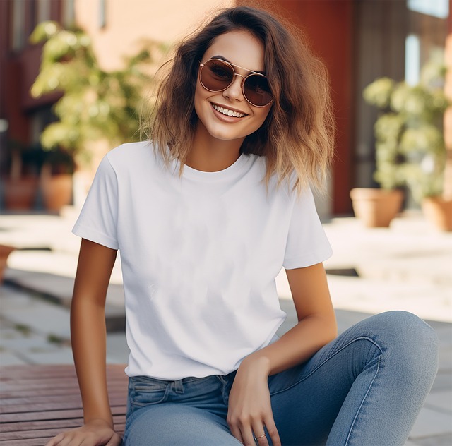 Download Woman, T-Shirt Model, Fashion. Royalty-Free Stock Illustration ...