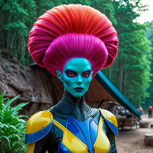 Download Ai Generated, Alien, Woman. Royalty-Free Stock Illustration ...