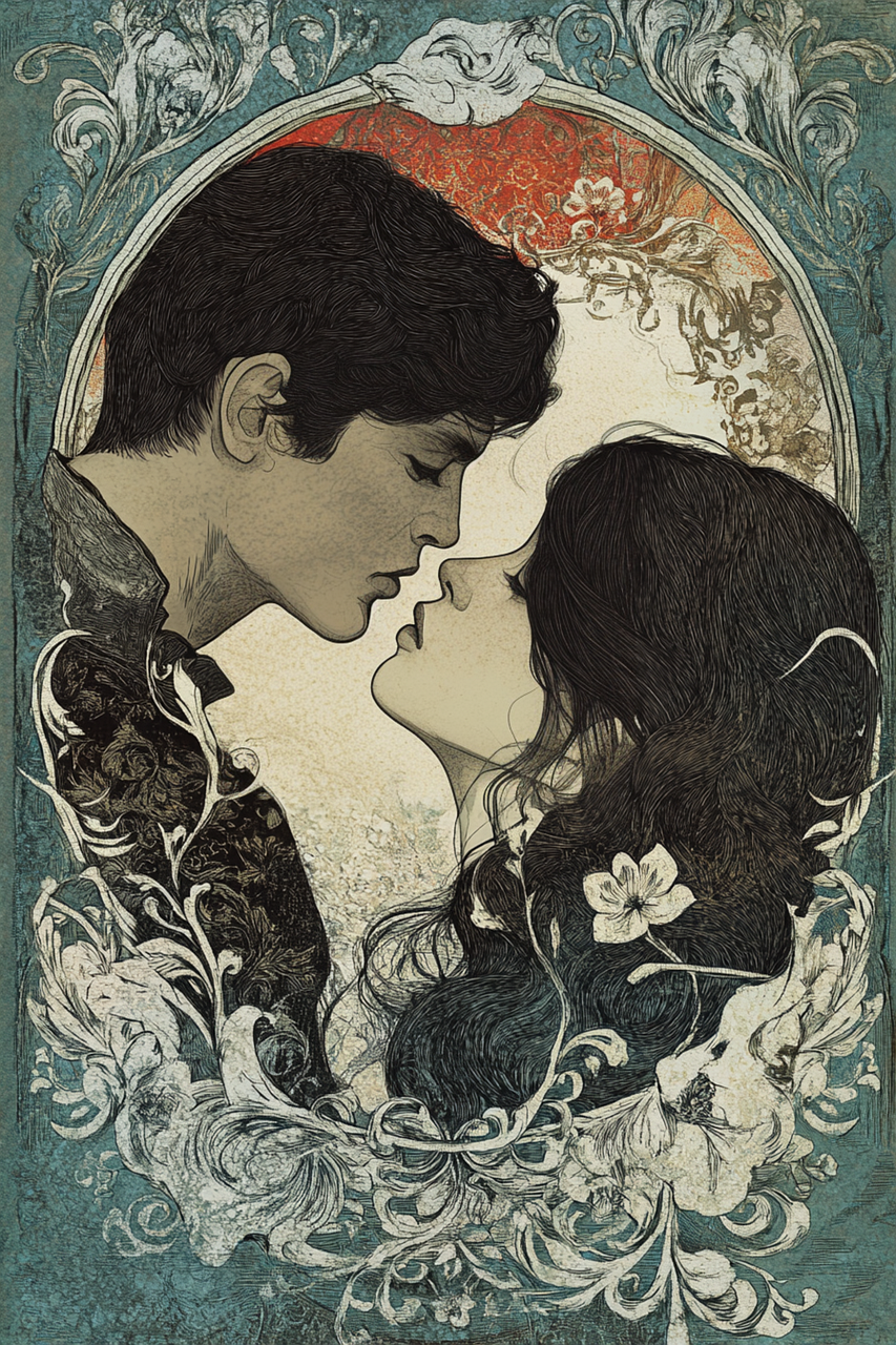 Download Ai Generated, Couple, Romance. Royalty-Free Stock Illustration ...