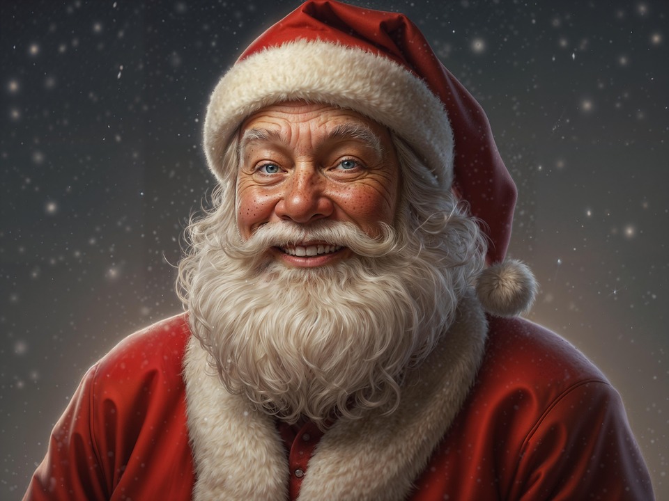 Download Ai Generated, Santa Claus, Christmas. Royalty-Free Stock ...