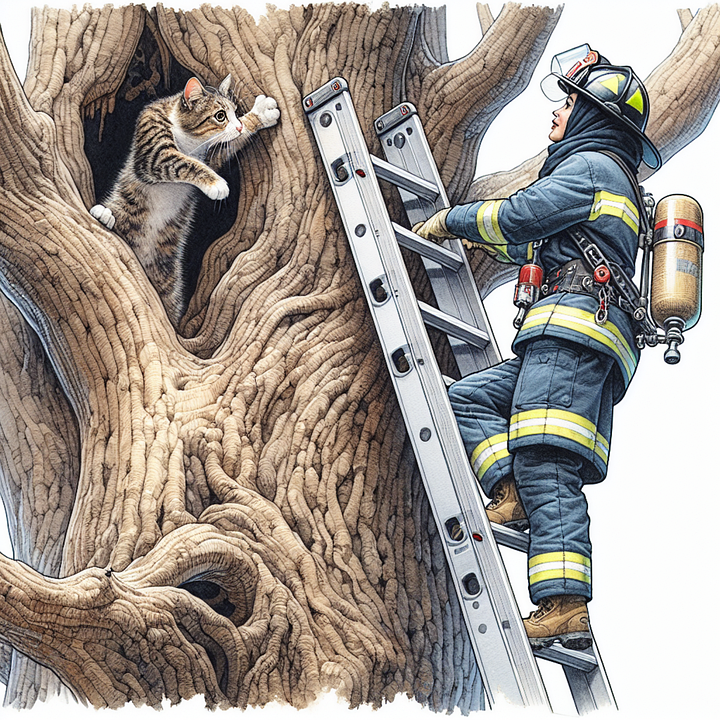 Download Ai Generated, Firefighter, Fireman. Royalty-Free Stock ...