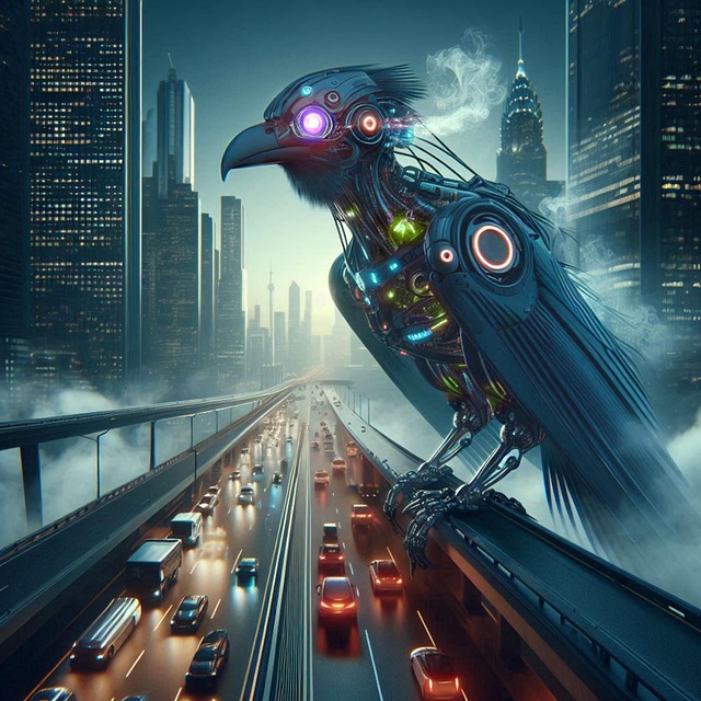 Download Bird, Cyborg, Robot. Royalty-Free Stock Illustration Image ...
