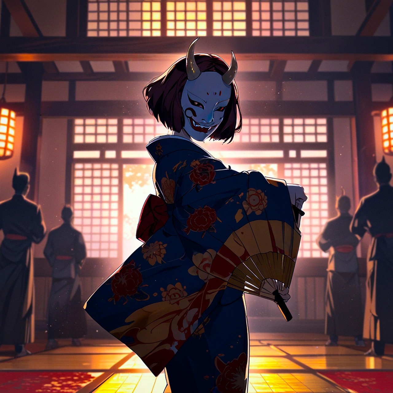 Download Ai Generated, Woman, Noh. Royalty-Free Stock Illustration ...
