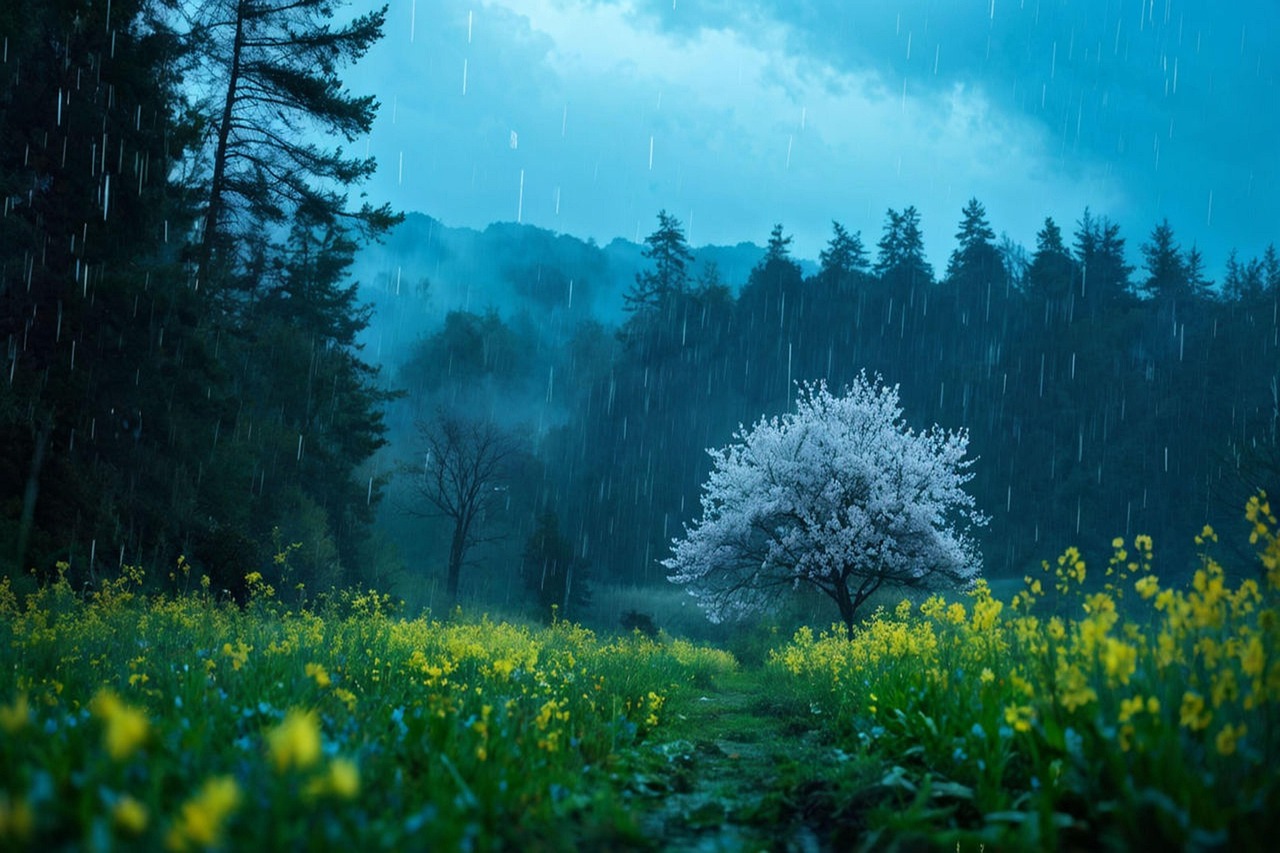 Download Rain, Nature, Rainy. Royalty-Free Stock Illustration Image ...