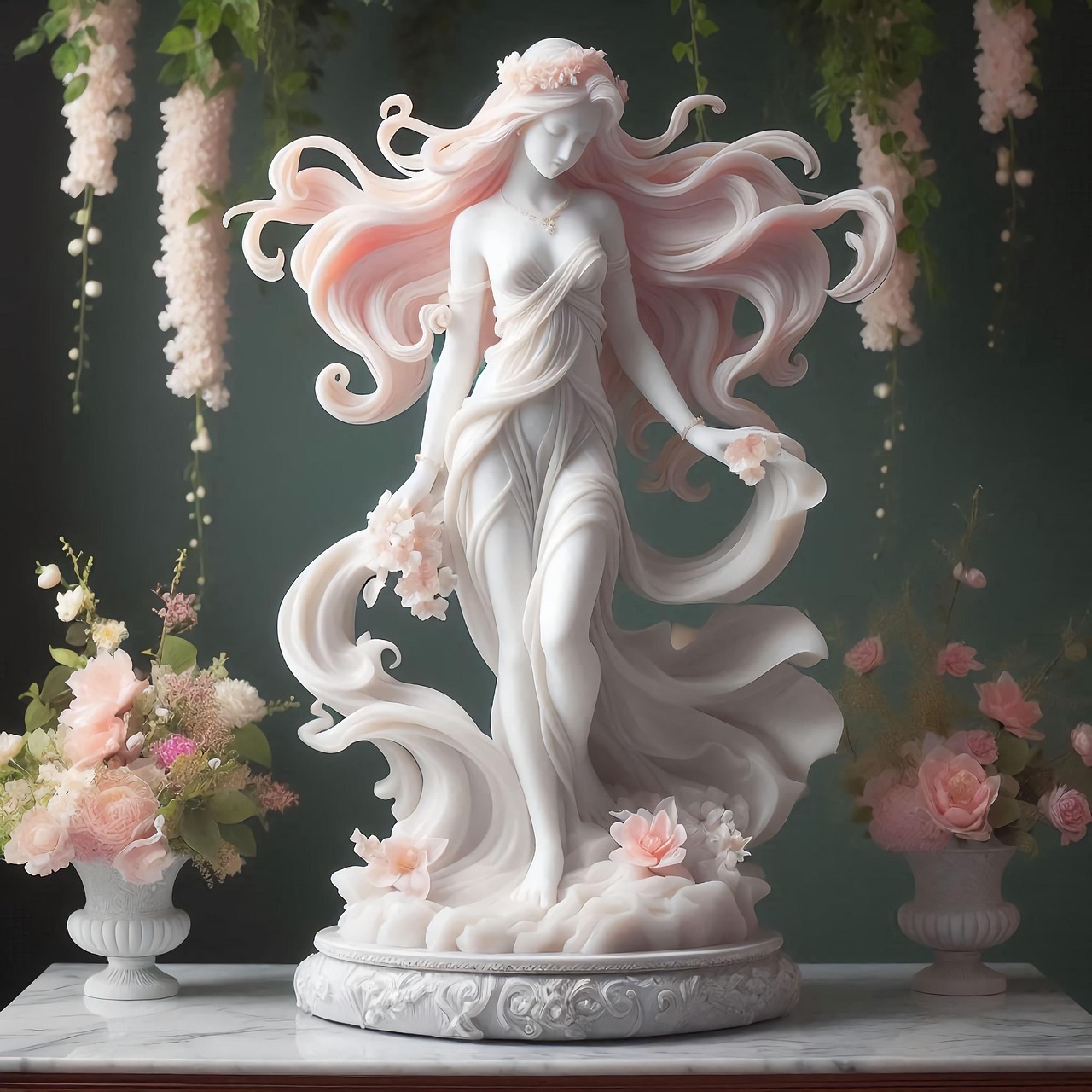 Download Statuette, Alabaster, Pink. Royalty-Free Stock Illustration ...