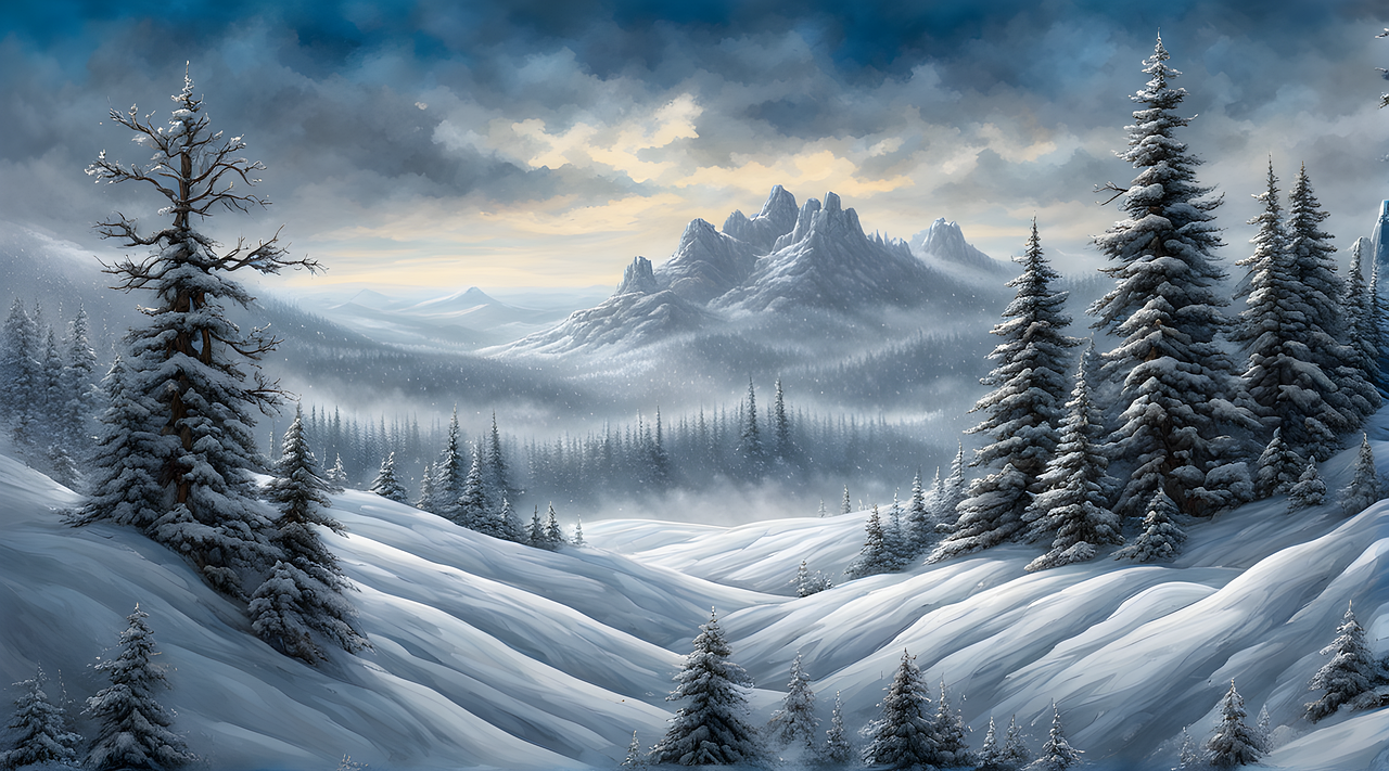Download Snow, Landscape, Mountain. Royalty-Free Stock Illustration ...