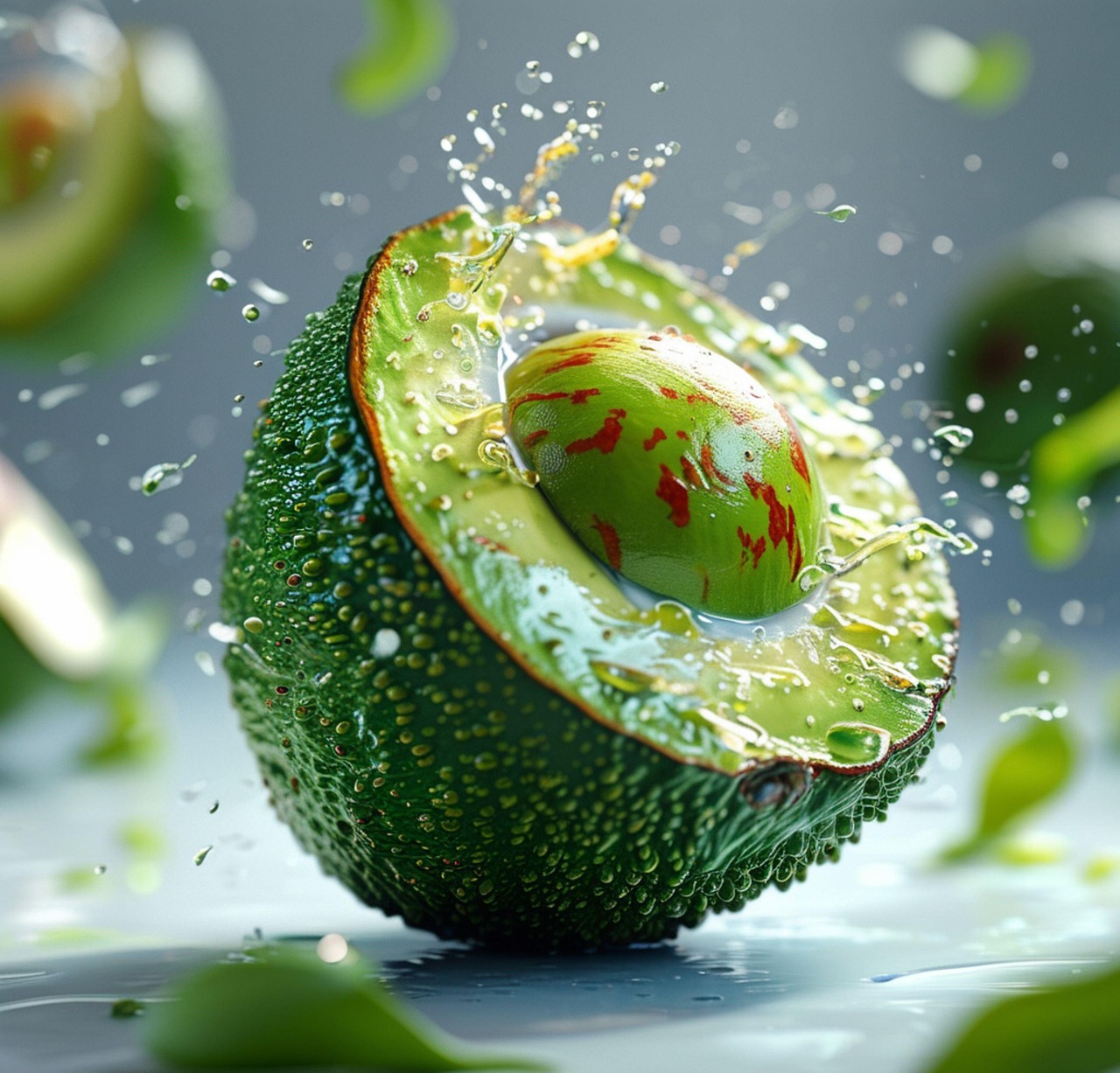 Download Ai Generated, Avocado, Fruit. Royalty-Free Stock Illustration ...