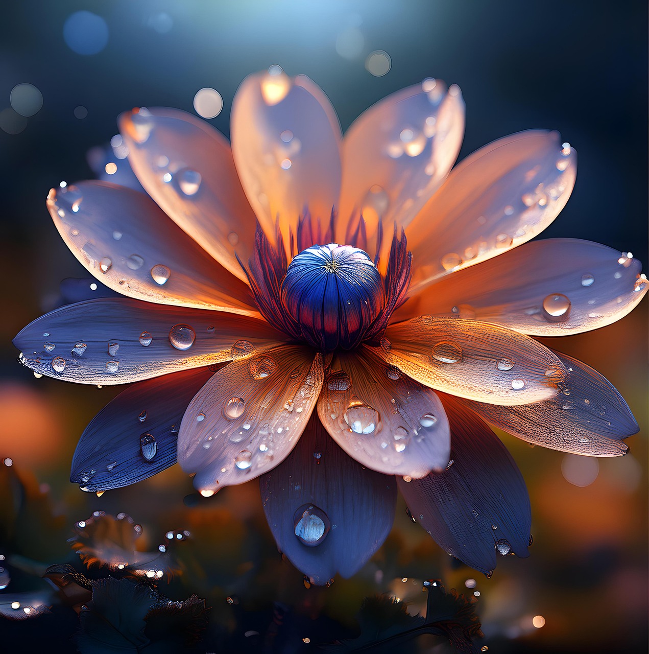 Download Ai Generated, Flower, Petals. Royalty-Free Stock Illustration ...