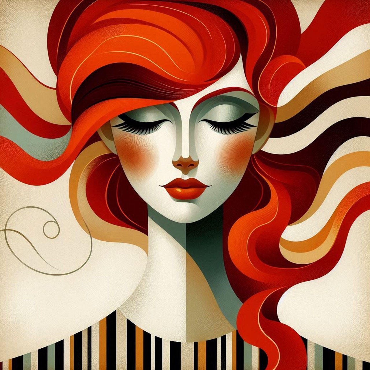 Download Redhead Red Hair Red Royalty Free Stock Illustration Image