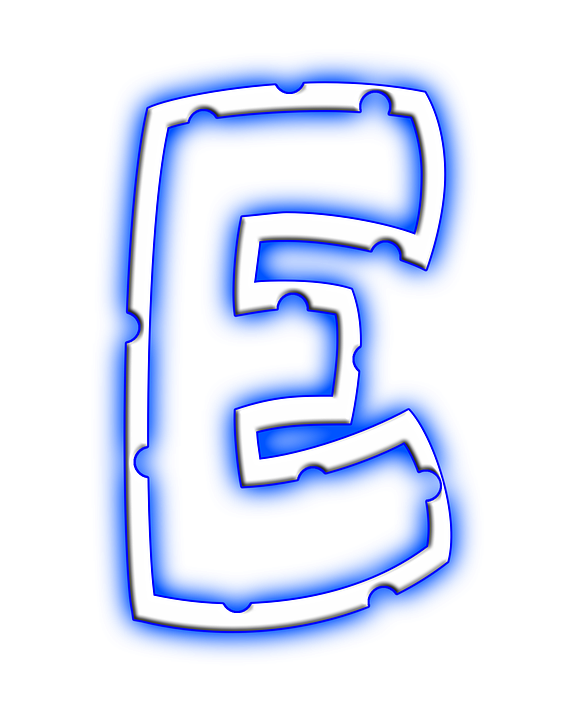 Alphabet Bleu Troue - Image gratuite sur Pixabay