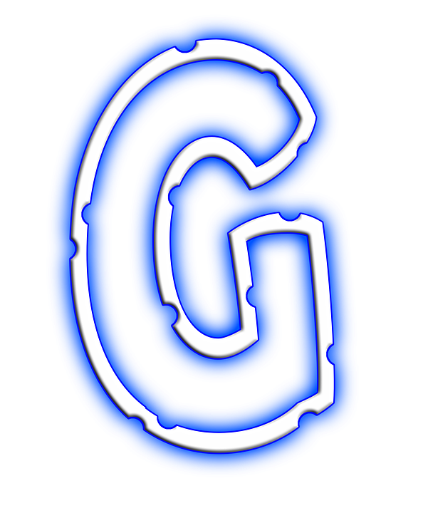 Alphabet Bleu Troue - Image gratuite sur Pixabay