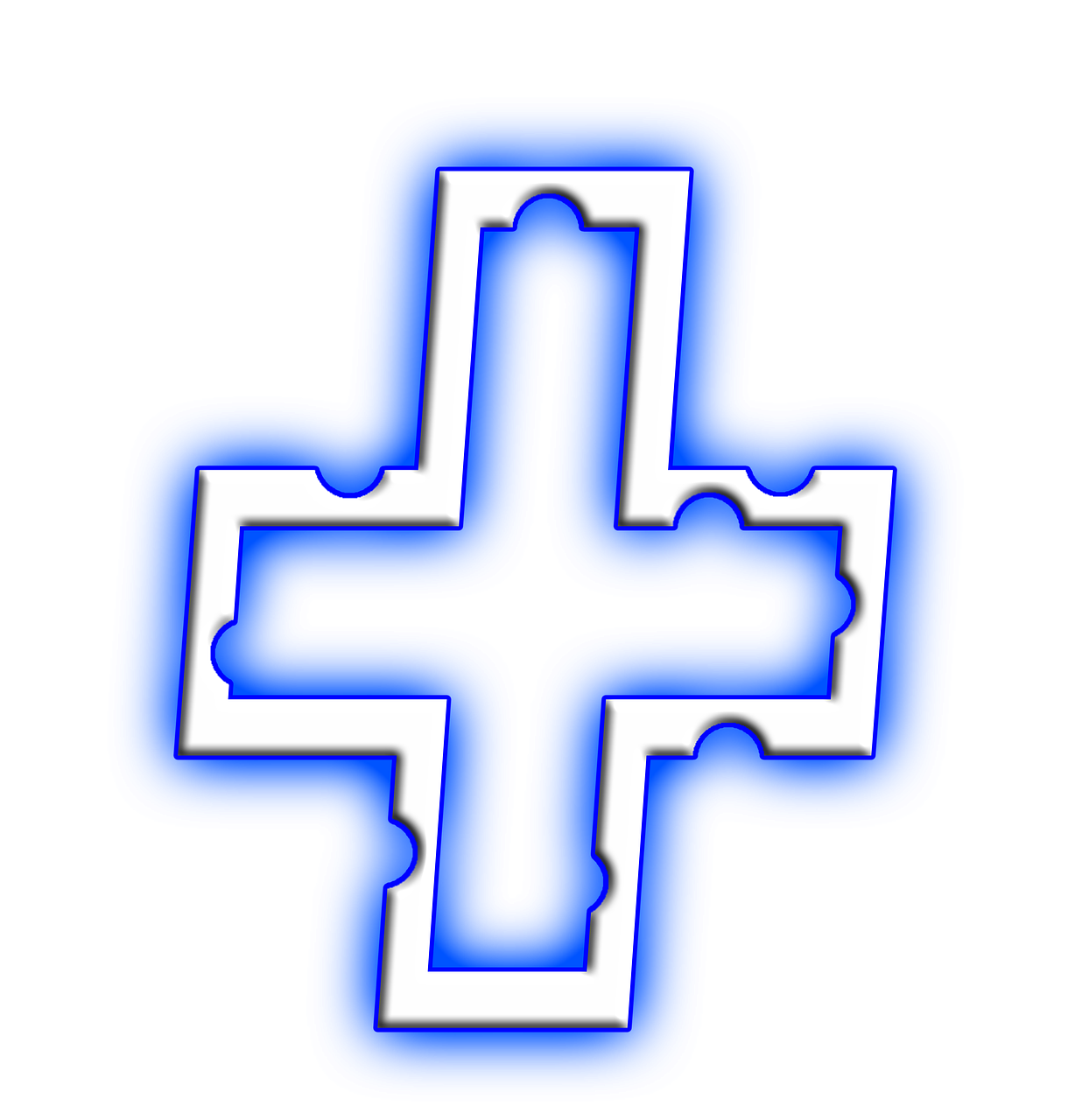 Alphabet Bleu Troue - Image gratuite sur Pixabay