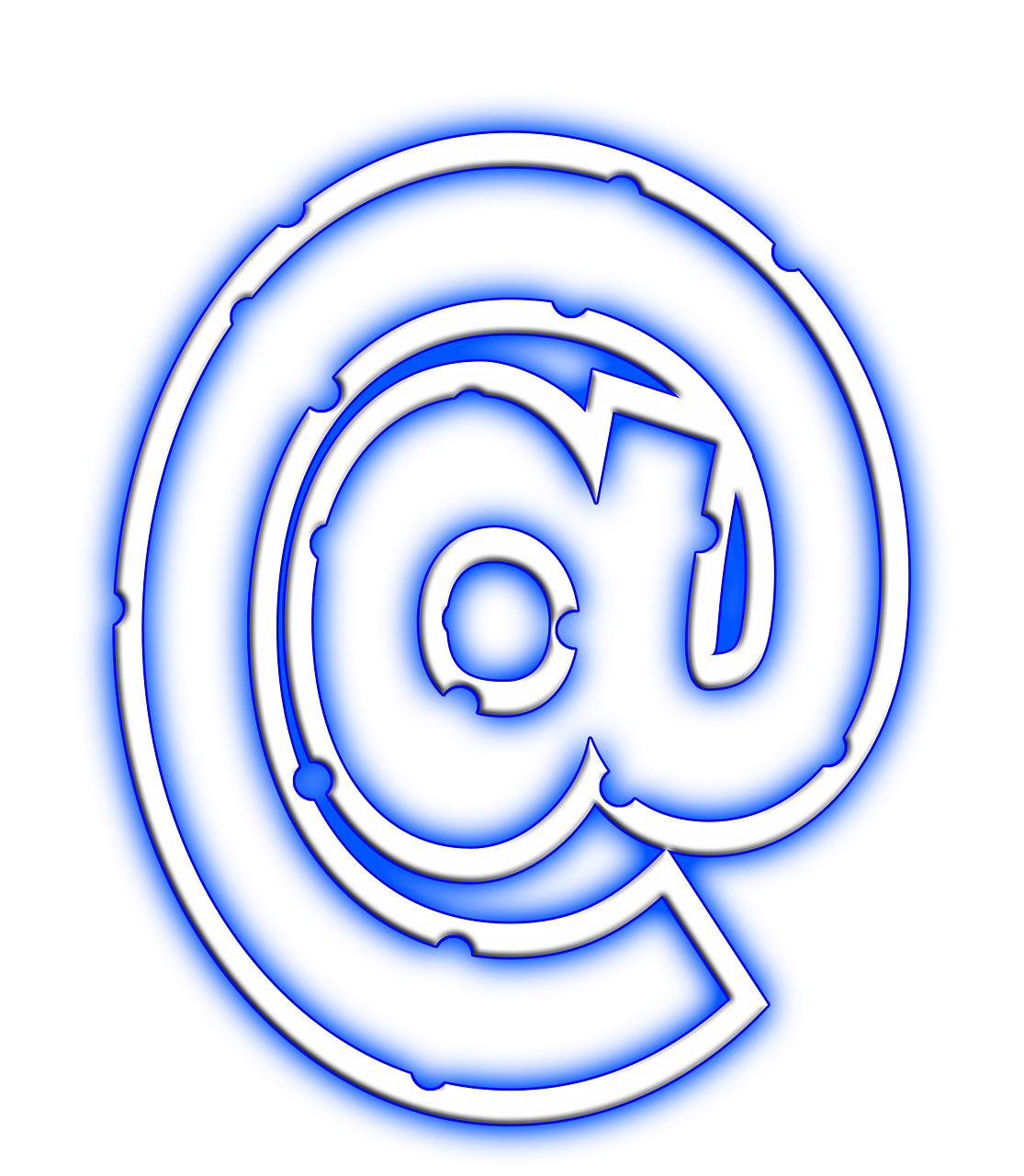 Alphabet Bleu Troue - Image gratuite sur Pixabay