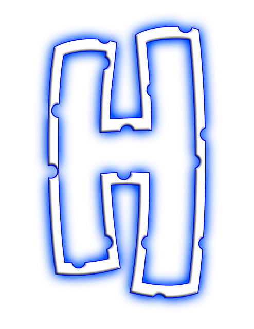 Alphabet Bleu Troue - Image gratuite sur Pixabay