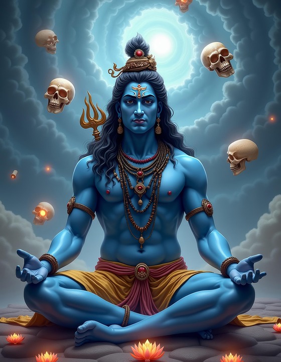 Download Shiva Meditation, Lord Shiva Meditating, Hindu God Meditation ...
