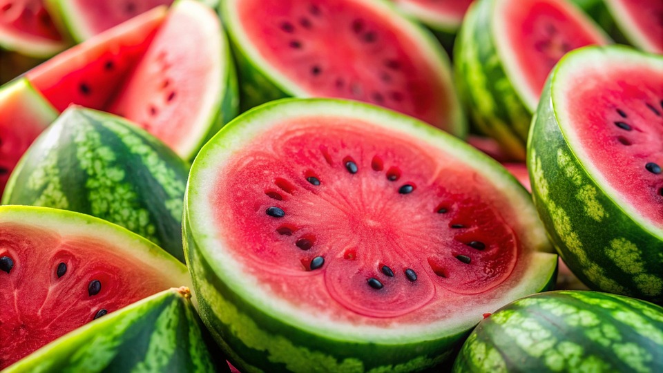 Download Ai Generated, Watermelons, Fruits. Royalty-Free Stock ...