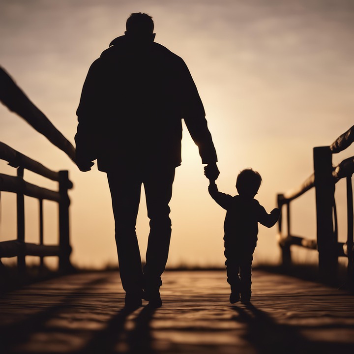 Download Ai Generated, Father, Child. Royalty-Free Stock Illustration ...