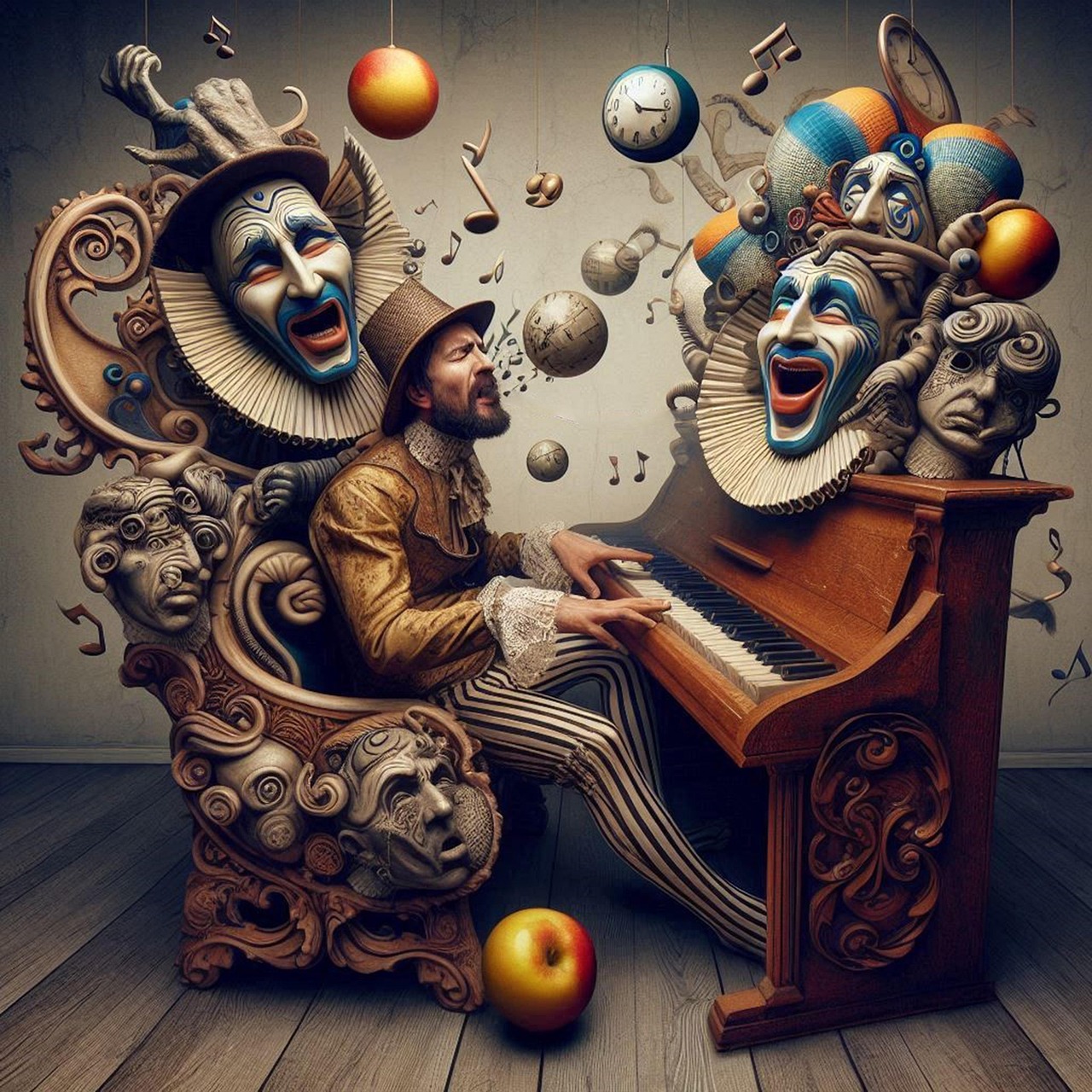 Download Musician, Piano, Fantasy. Royalty-Free Stock Illustration ...