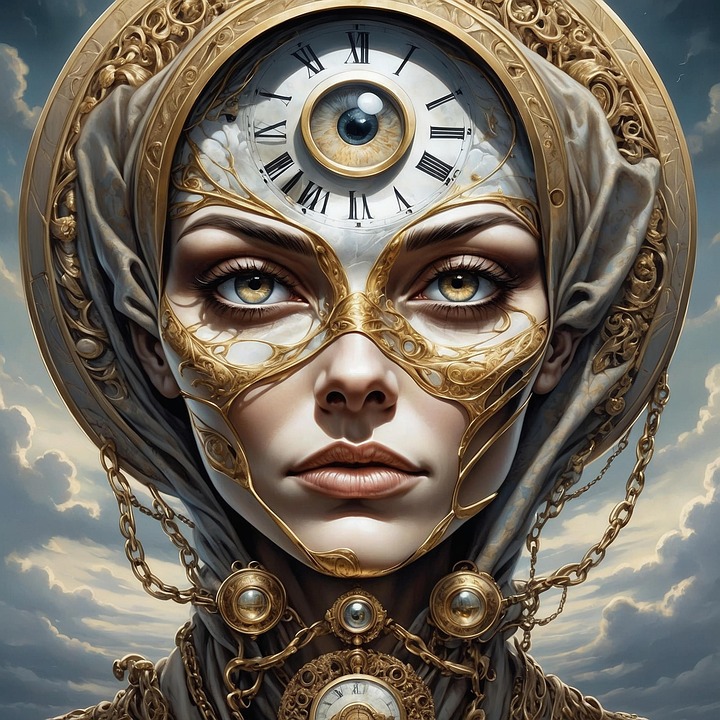 Download Woman, Time, Clock. Royalty-Free Stock Illustration Image ...