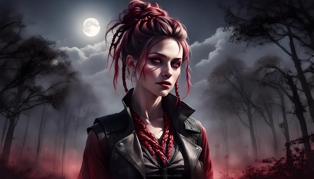 Download Rose Red, Vampire Hunter, Fairy Tale. Royalty-Free Stock ...
