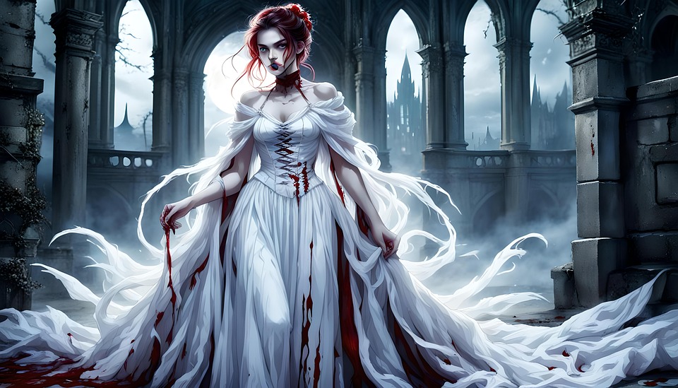 Download Snow White, Vampire, Fantasy. Royalty-Free Stock Illustration ...