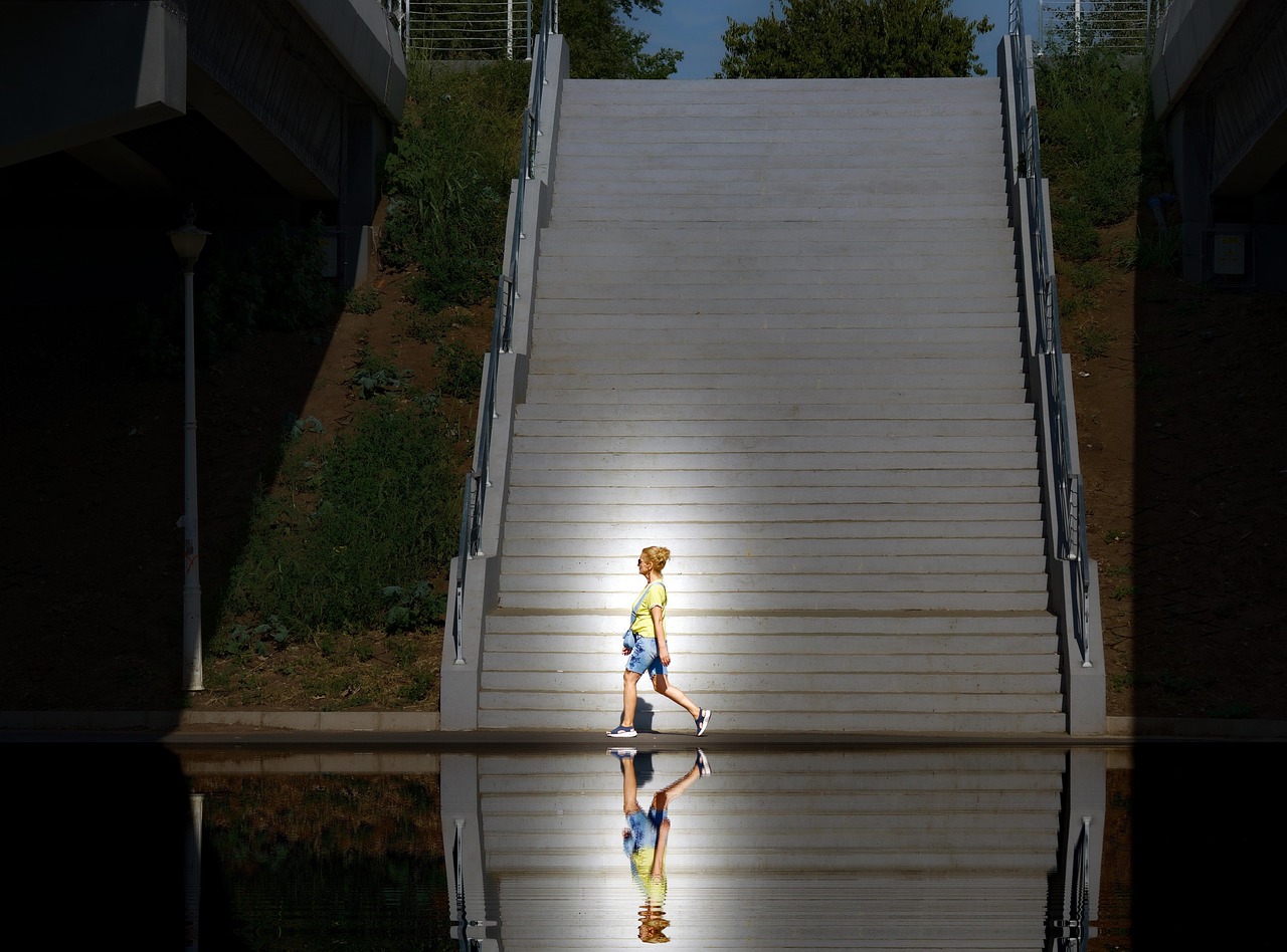Woman Reflection Walking - Free photo on Pixabay - Pixabay