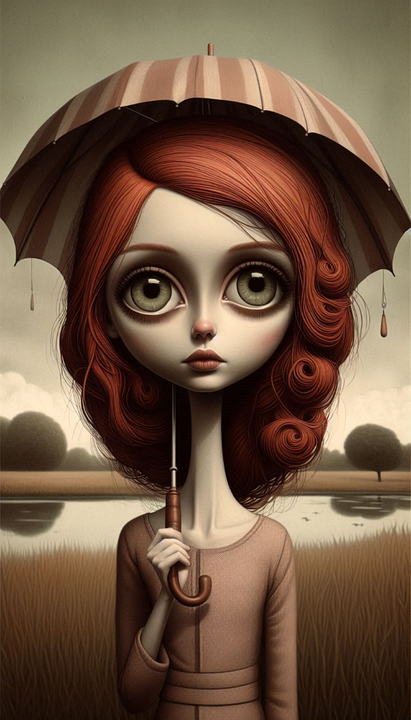 Download Woman, Cartoon, Ai Generated. Royalty-Free Stock Illustration ...