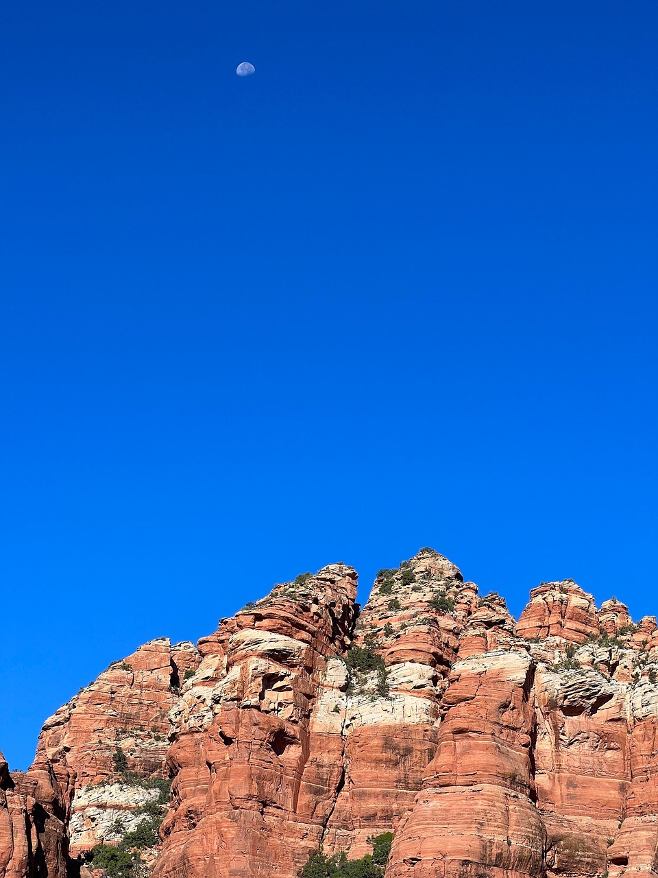 Arizona Moon Redrock - Free photo on Pixabay