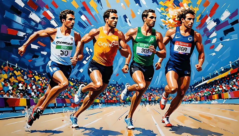 Download Olympic Games, Running, Run. Royalty-Free Stock Illustration ...