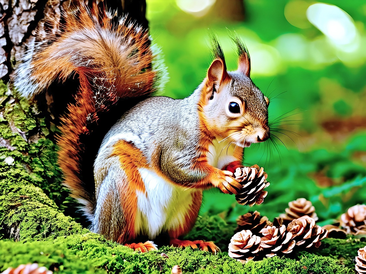 Download The Squirrel, Rodent, Animal. Royalty-Free Stock Illustration ...