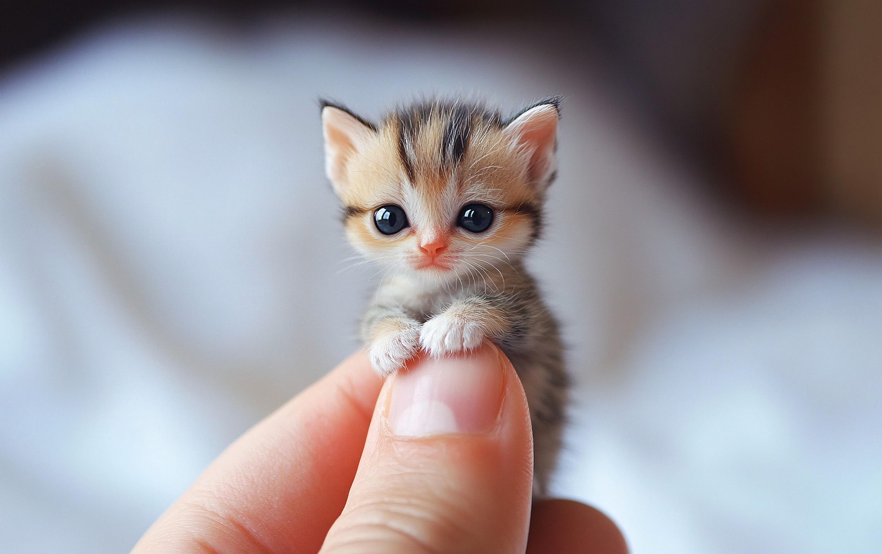 Download Ai Generated, Tiny, Kitten. Royalty-Free Stock Illustration ...