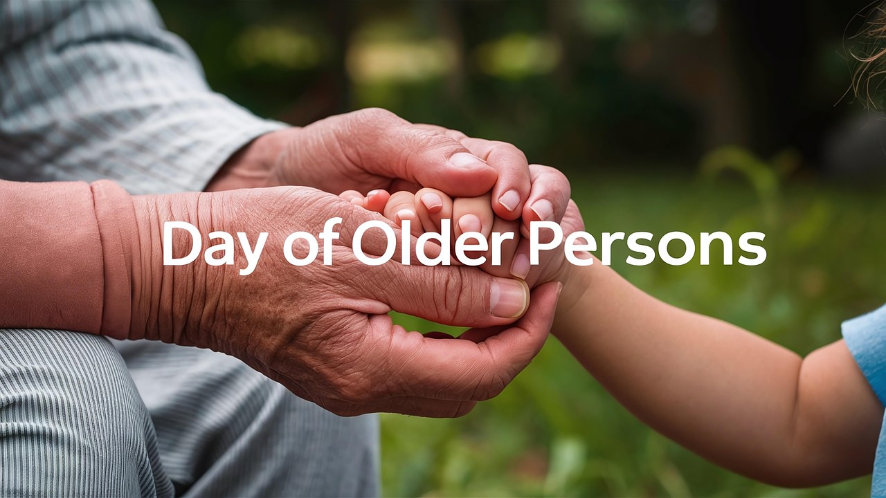 Download International Day Of Older People, 1 October, Hands. Royalty ...