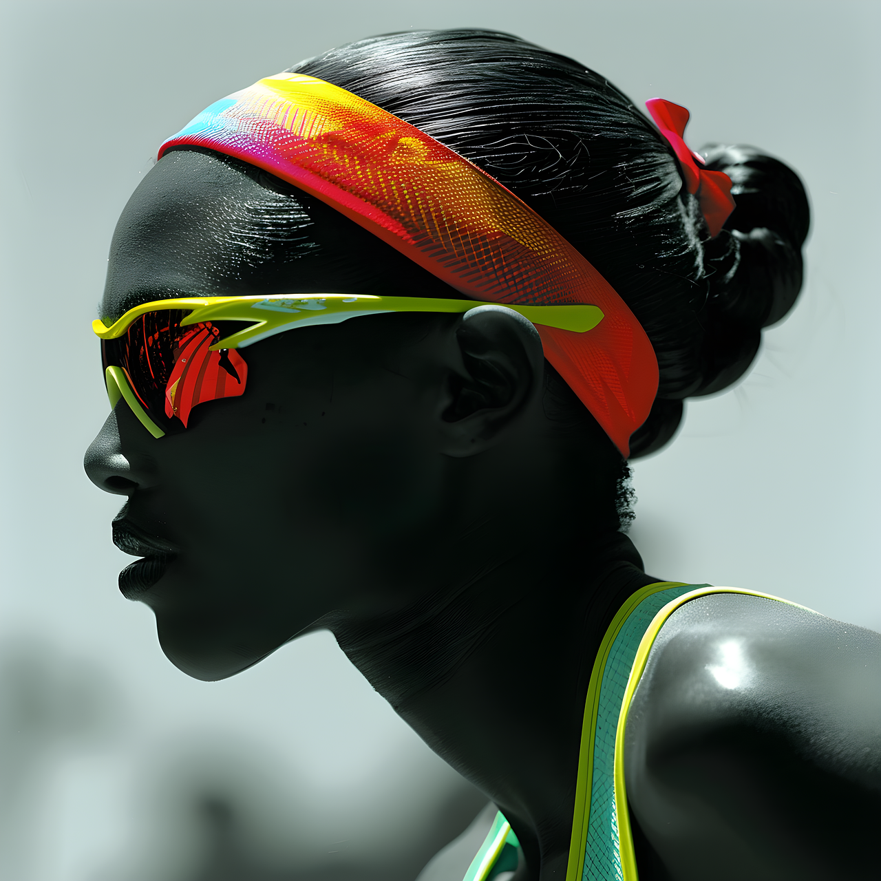 Ai Athlete Girl