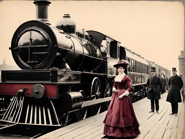Download Victorian, Steam, Train. Royalty-Free Stock Illustration Image ...