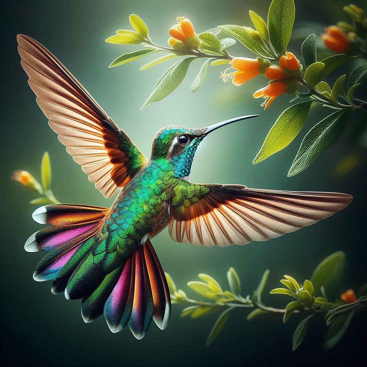 Download Humming-Bird, Bird, Wildlife. Royalty-Free Stock Illustration ...