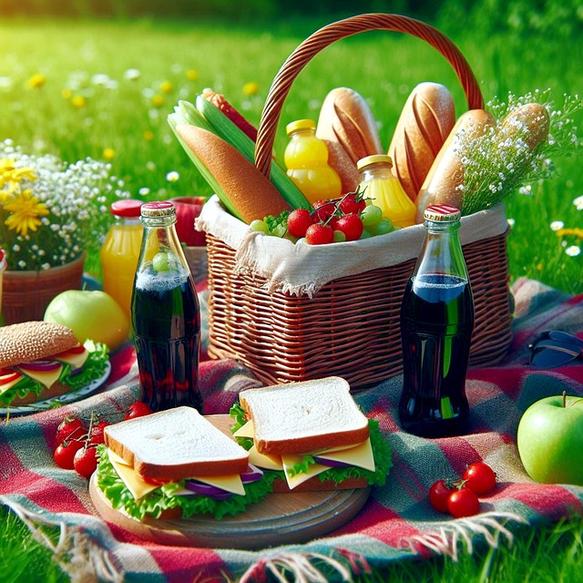 Download Picnic, Nature, Meadow. Royalty-Free Stock Illustration Image ...