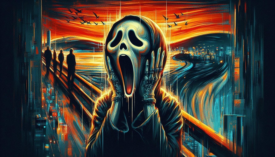 Download Ai Generated, The Scream, Edvard Munch. Royalty-Free Stock ...