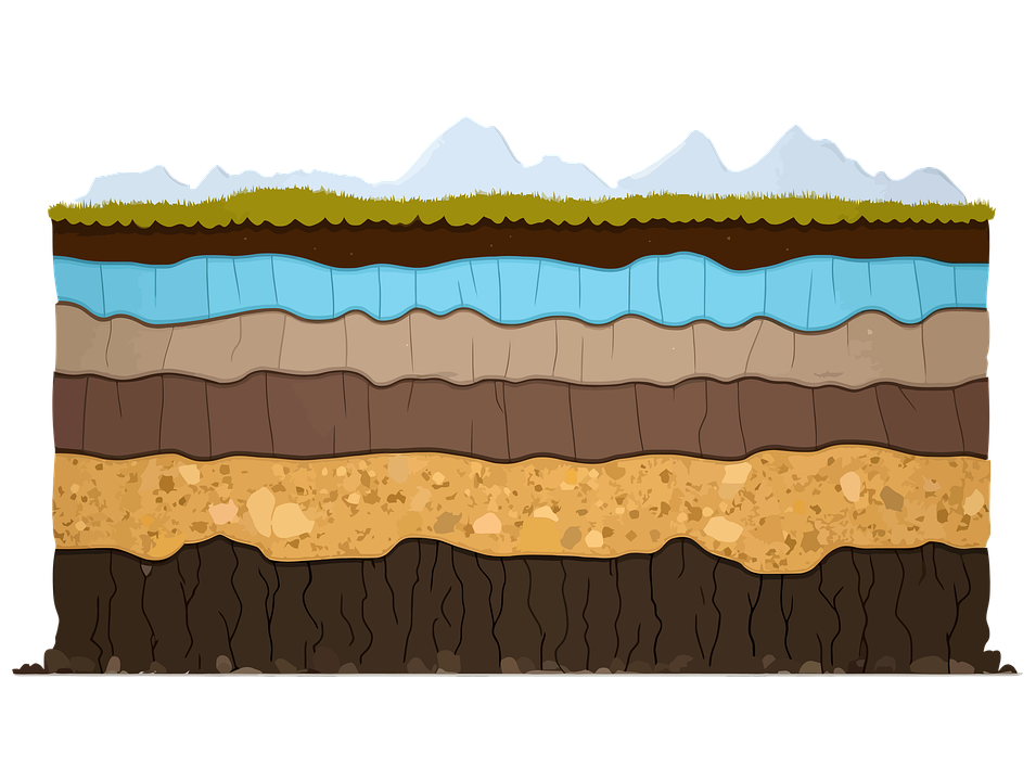 Download Ai Generated, Soil, Layers. Royalty-Free Stock Illustration ...