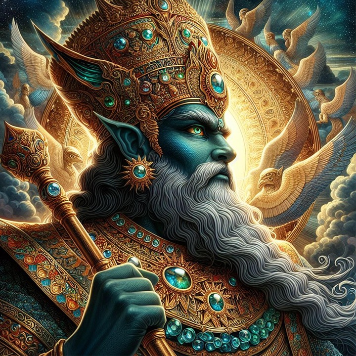 Download God, Deity, Mythology. Royalty-Free Stock Illustration Image ...