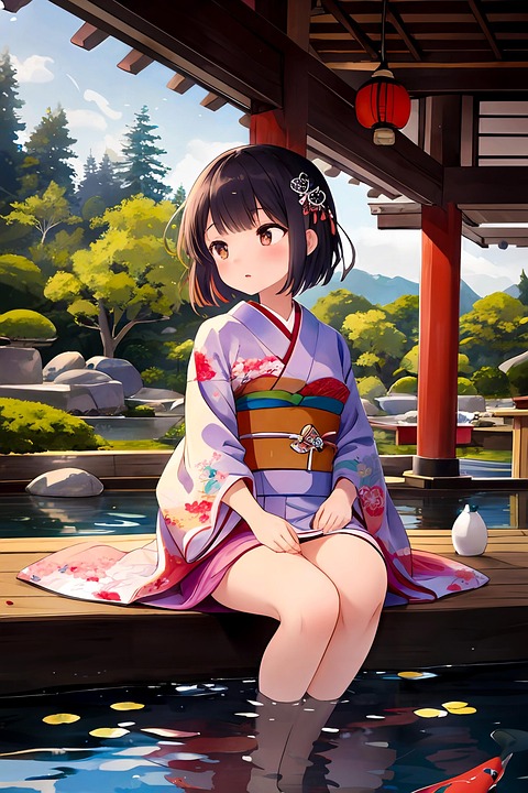 Kimono Japonés Anime - Imagen gratis en Pixabay - Pixabay